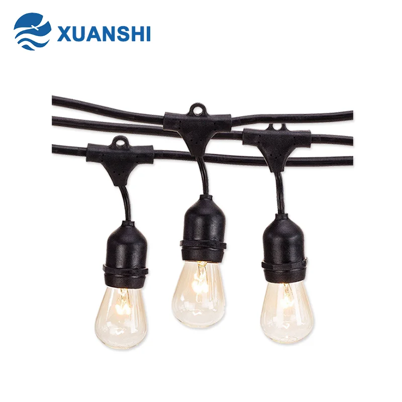 Ul 100ft Home Depot Temporary Work Light Construction Decorative String ...