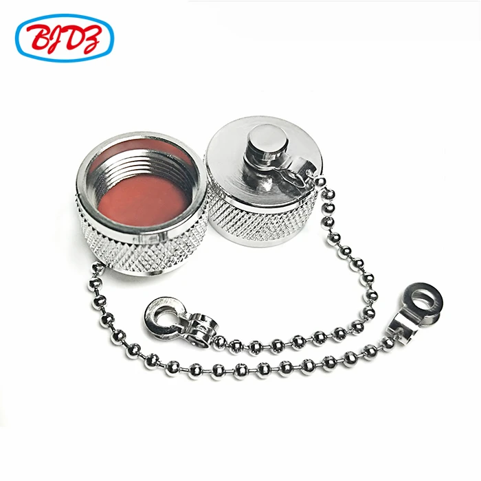 Factory Directly Copper Material N Type Male Universal Metal Dust Cap ...