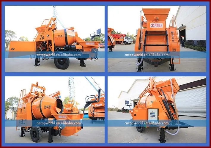 Pumpcrete Mixer Machine Pumping High-strength Concrete Pump - Buy ...