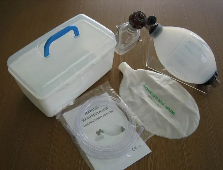 Sh60024-2 Silicone Manual Resuscitator Ambu Bag - Buy Silicone Ambu Bag ...