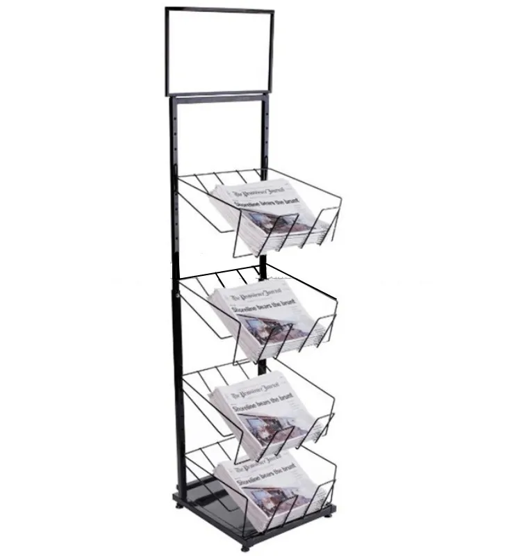 New Design Used Newspaper Racks Library Newspaper Display Rack - Buy ...
