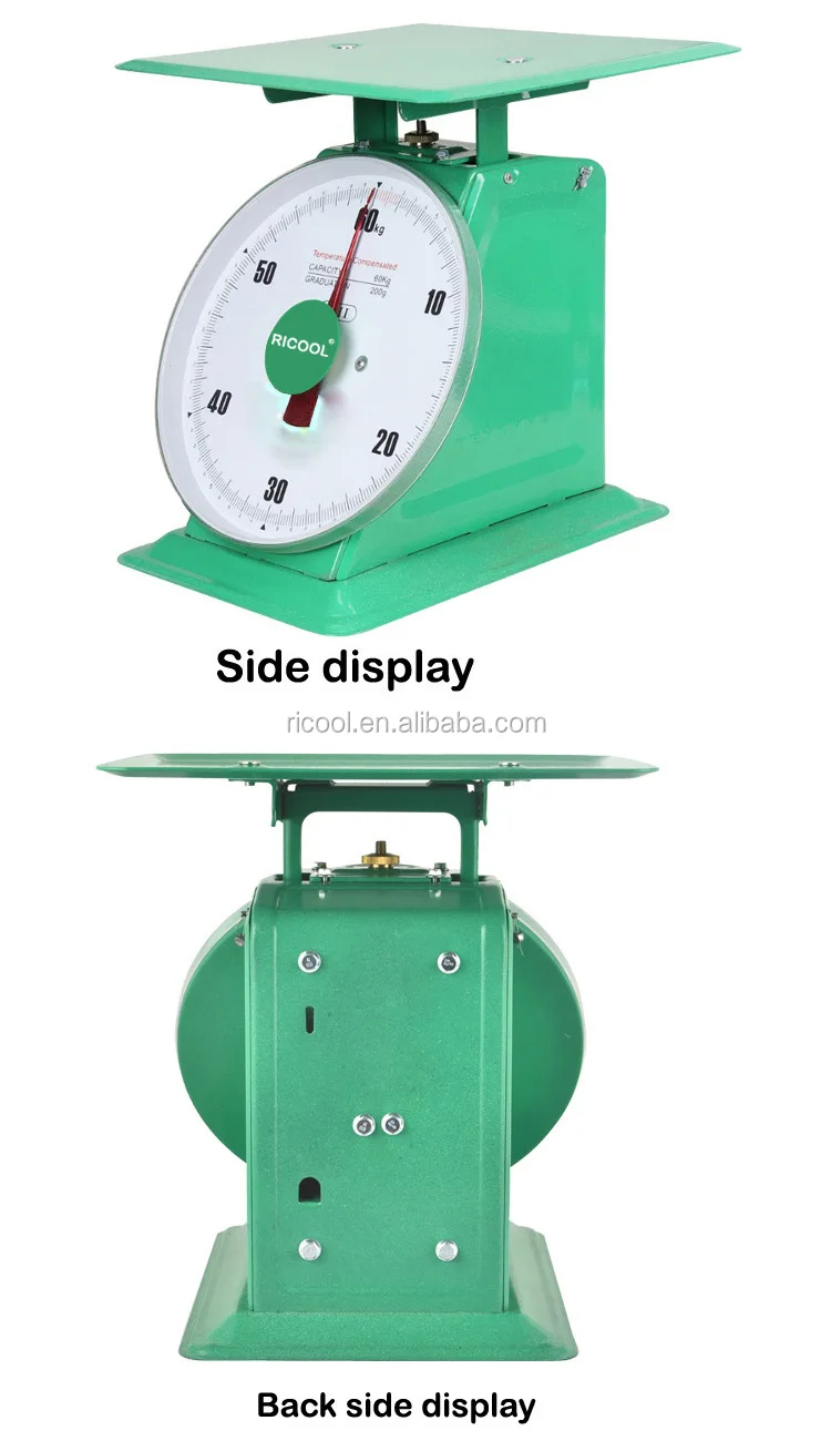 60kg Spring Scale - Accurate Weighing with Custom Support