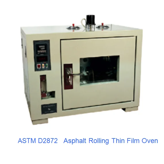 Asphalt Rolling Thin Film Oven - ASTM D2872 Compliance