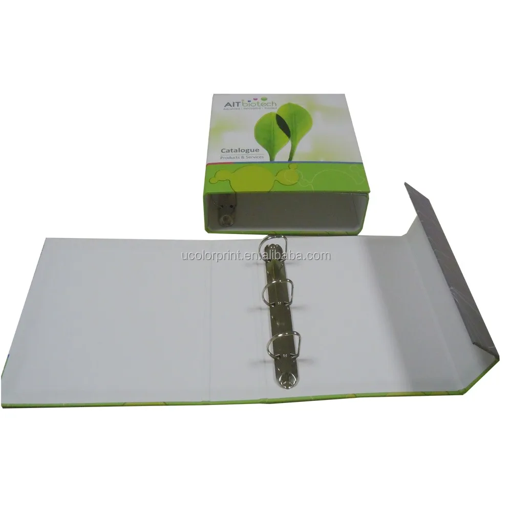 Custom Magnetic Turned Edge Binder Box With Flap Closure - Buy Binder ...