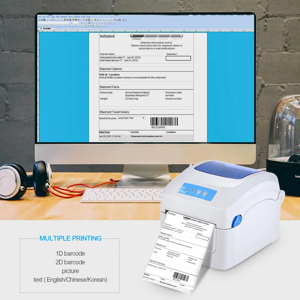Barcode Printers for Clothing Labels - 118mm Width Printing