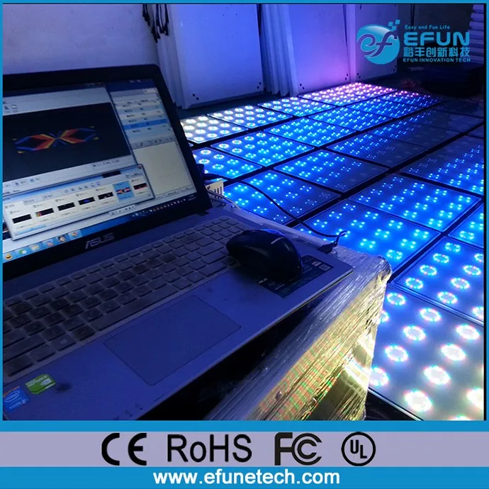 Outdoor Led Rgb Color Changing Interactive Sensor Dance Beam ...