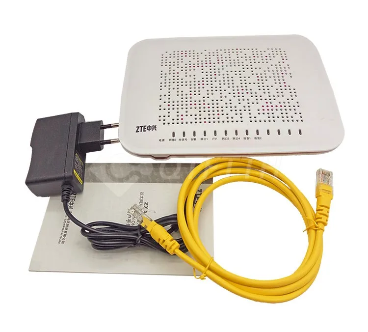 Zte F460(v3.0) Epon Onu With 4 Ethernet Ports And 2 Voice Ports And 1 ...