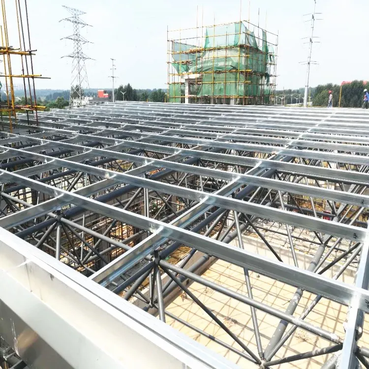 Large Span Galvanized Steel Structure Bolted Ball Connection Space ...