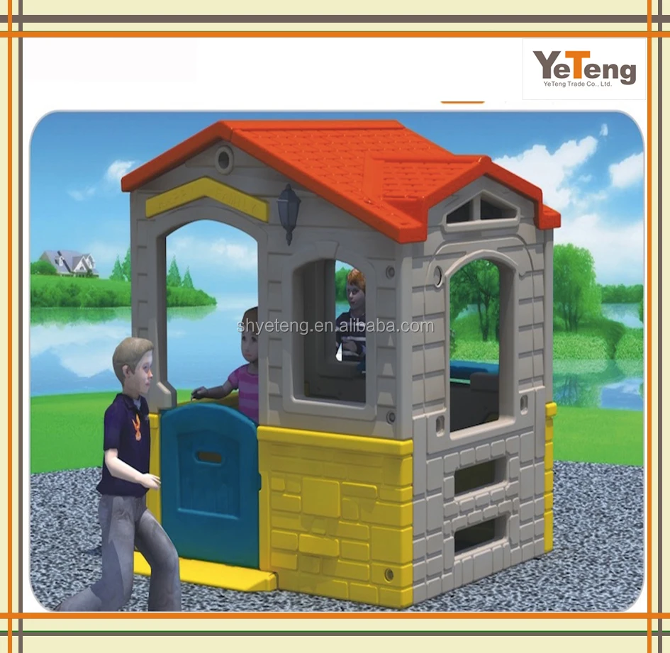 Cubby House Plastic Indoor Kids Play House - Buy Plastic House For Kids ...
