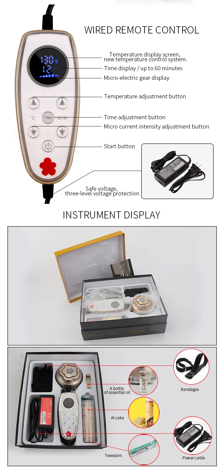 Warm Therapy Moxa Device - Moxibustion Appliance