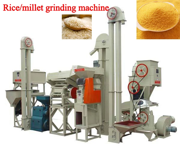 Professional Millet Cleaning Grinding Polishing Machine - Buy Millet ...