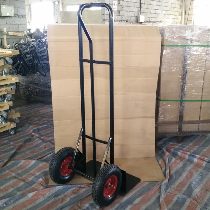 Zeyuan Heavy Duty Hand Pull Trolleys - Big Wheels & Easy Move