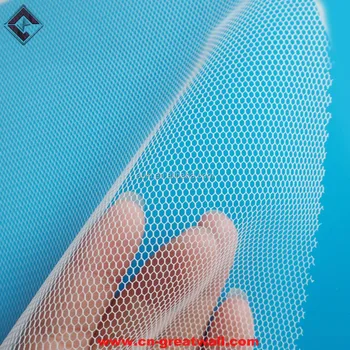 75d Hexagonal Hard Mesh 100%polyester Hard Tulle Net Fabric - Buy Hard ...