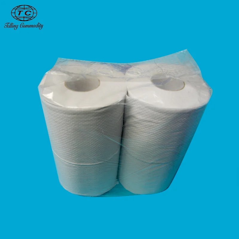 Rollo De Papel De Baño Sanitario Reciclado 1000sehets Con 1ply En ...