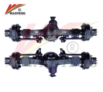 Chain Drive Rear Axle Heavy Truck Rear Axle With Oil/air Brake System ...