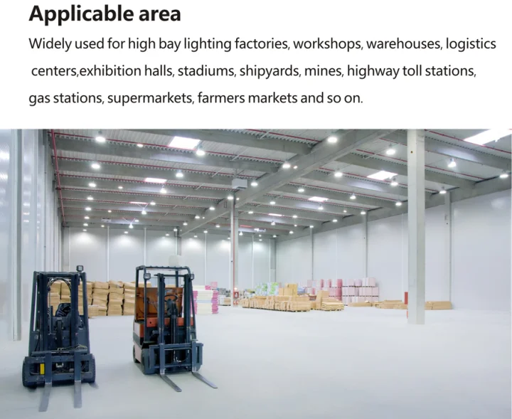 Workplace Reflector Led High Bay 100w High Bay Led Light 5 Years ...