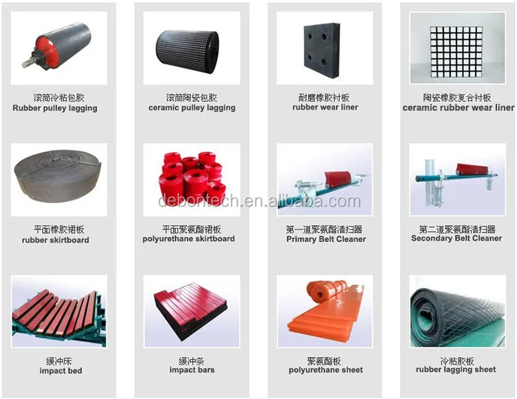 Abrasion Resistant Composite Ceramic Rubber Lining Wear Plate