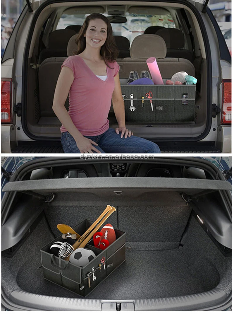 Hot Selling Foldable Car Trunk Storage Organizer Box For Cargo In Car ...