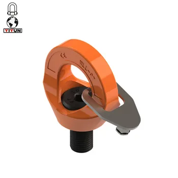 Metric Thread M12 Swivel Lifting Eyebolts With Self Locking Wrench ...