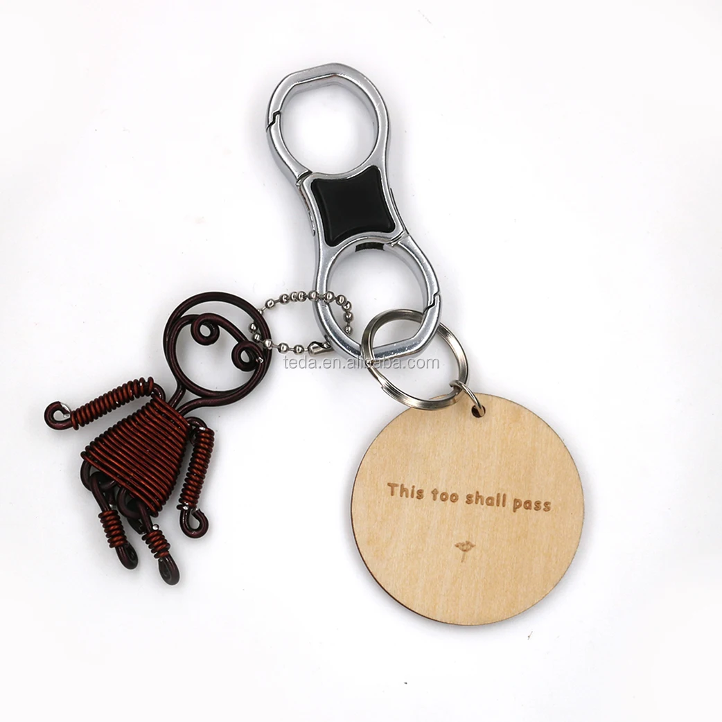 Laser Cut Wood Craft Personalized Custom Keychain - Buy Laser Cut Wood ...