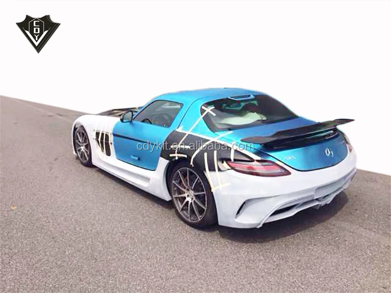 For Mercedes benz SLS Body Kit Black Series SLS Car Body Kit 2010-2014 ...