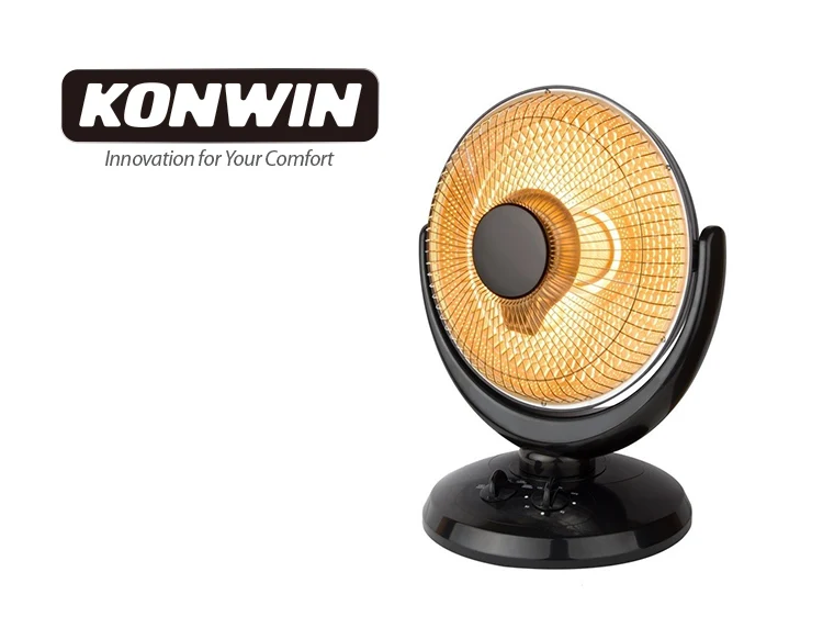 KONWIN Halogen Infrared Electric Heater Quartz Carbon JHS-800H