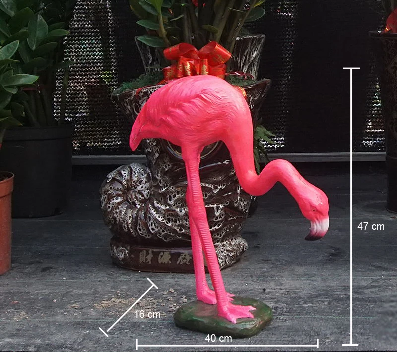 Flamingo Sculpture Life Size Garden Flamingo Statue - Buy Garden ...