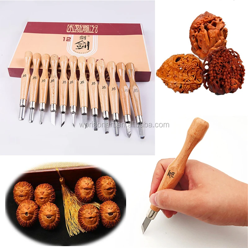 Coltello Da Intaglio Del Legno Scultura Utensili A Mano Scalpelli Set ...