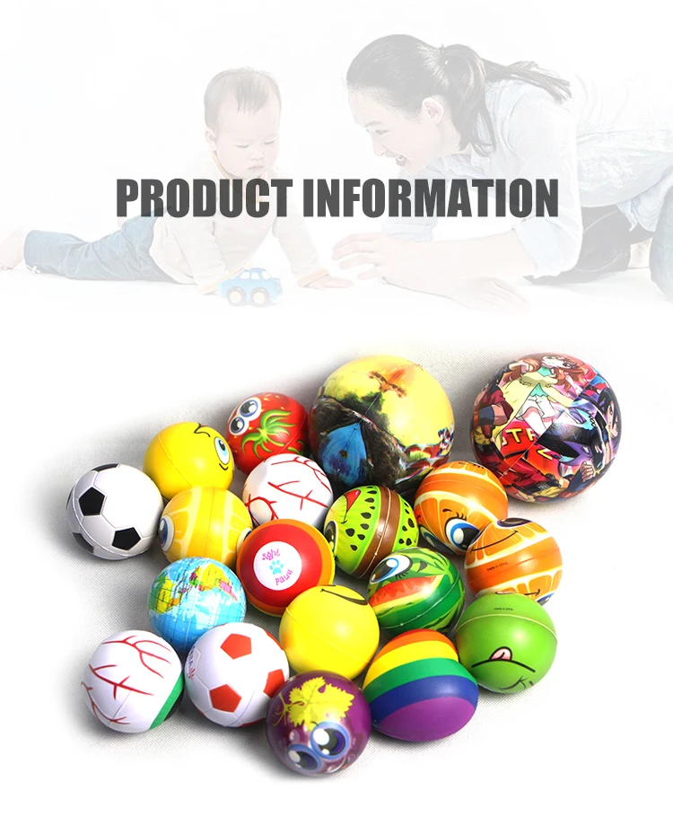 Customized Logo Squeeze PU Stress Ball - Promotional Gift