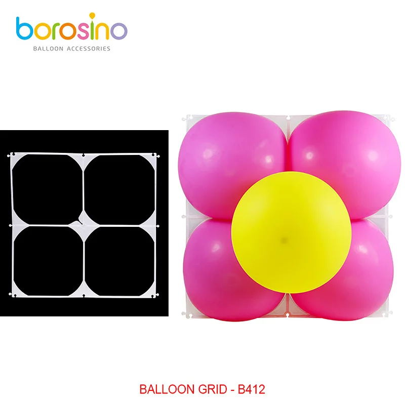 BOROSINO B411 Balloon Grid - Perfect for Wall Decorations