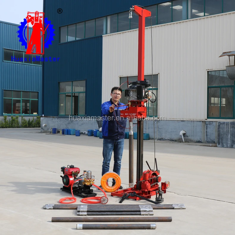 Portable Small Hammer Drilling Rig Spt Test Equipment For Geological ...