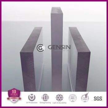 Gensin 0.8-20mm Bullet Proof Polycarbonate Solid Sheet/ Pc Glass ...