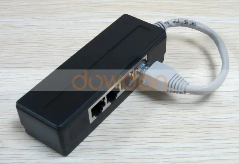 4 Ports RJ45 Splitter Ethernet Coupler Connector - Coupleur Ethernet