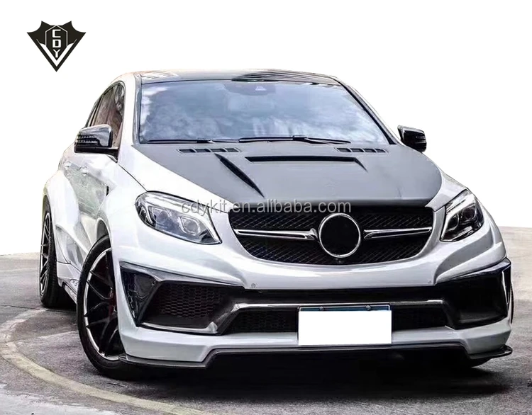 For Mercedes Benz Gle Coupe Body Kit La Style Wide Body Kit For Gle ...