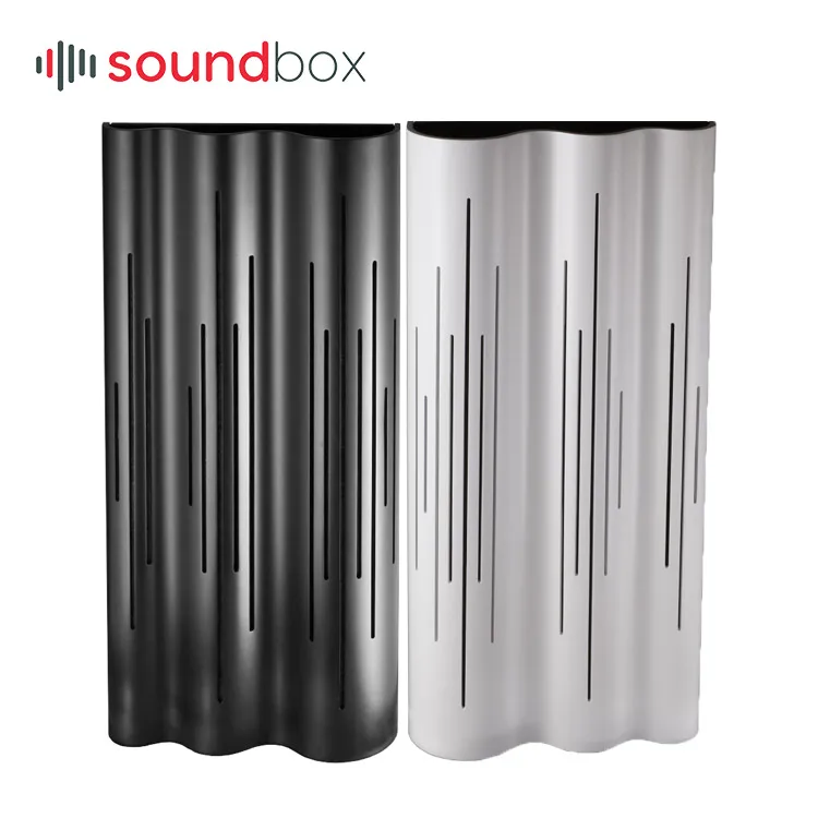 Curve Wooden Decorative Acoustic Sound Diffuser Absorption Wall Panel ...