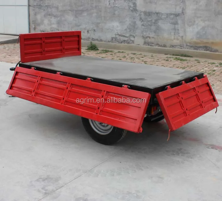 Farm Tractor Trailer With Hydraulic Power 1 Ton Small Trailer - Buy ...