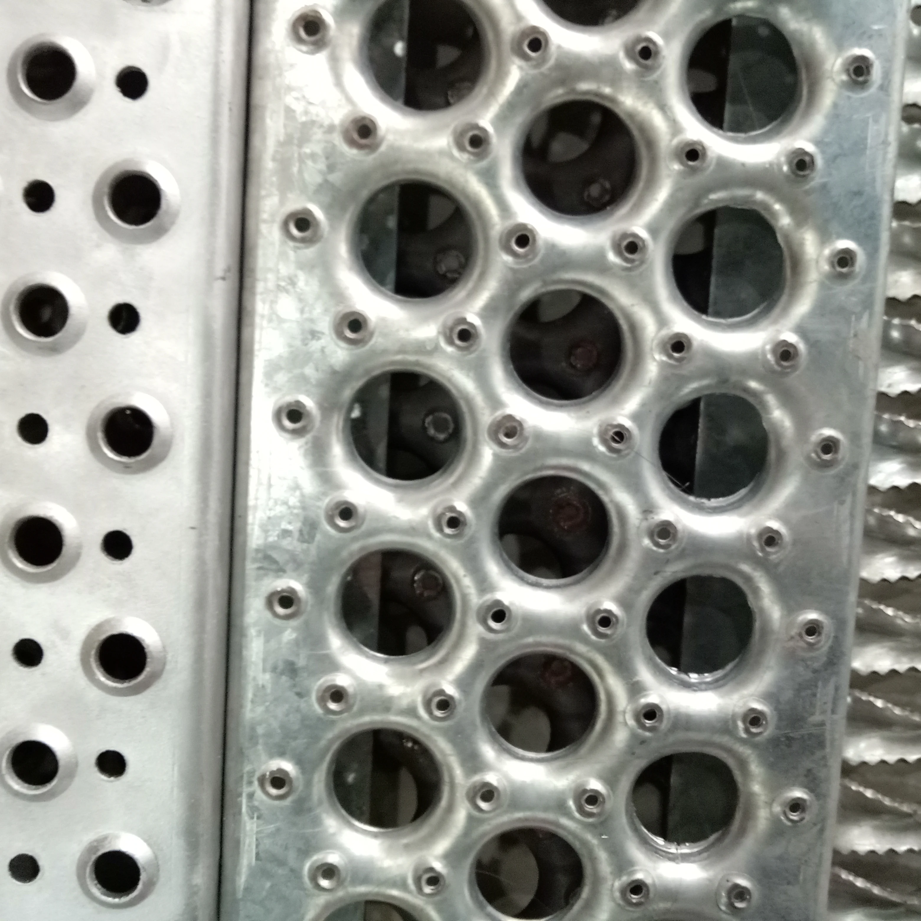 Stainless Steel Perforated Metal Stair Treads - Non Slip