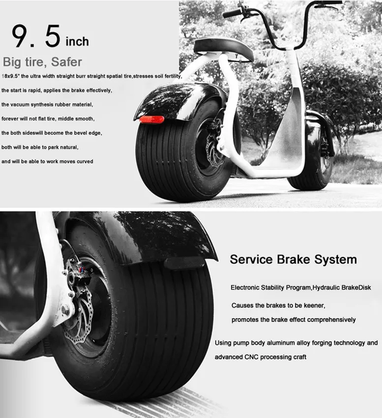 2020 Citycoco/seev/woqu/scrooser - Efficient Two-Wheel Scooters