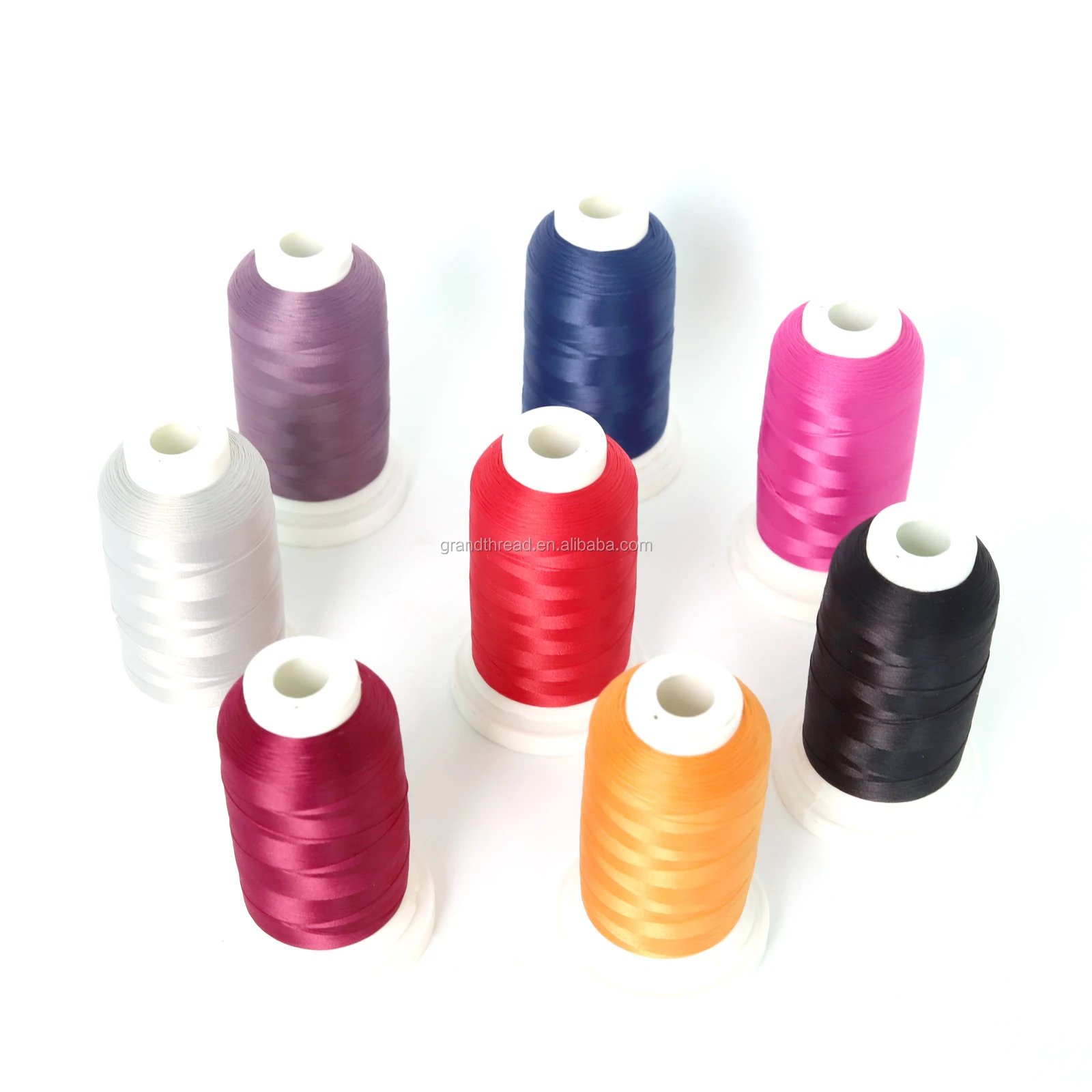 High Elastic Nylon Woolly Thread Polyamide Texturized Stretchy Sewing ...