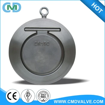 Dn200 Single Disc Flap Clapper Type Sandwich Check Valve With Price ...