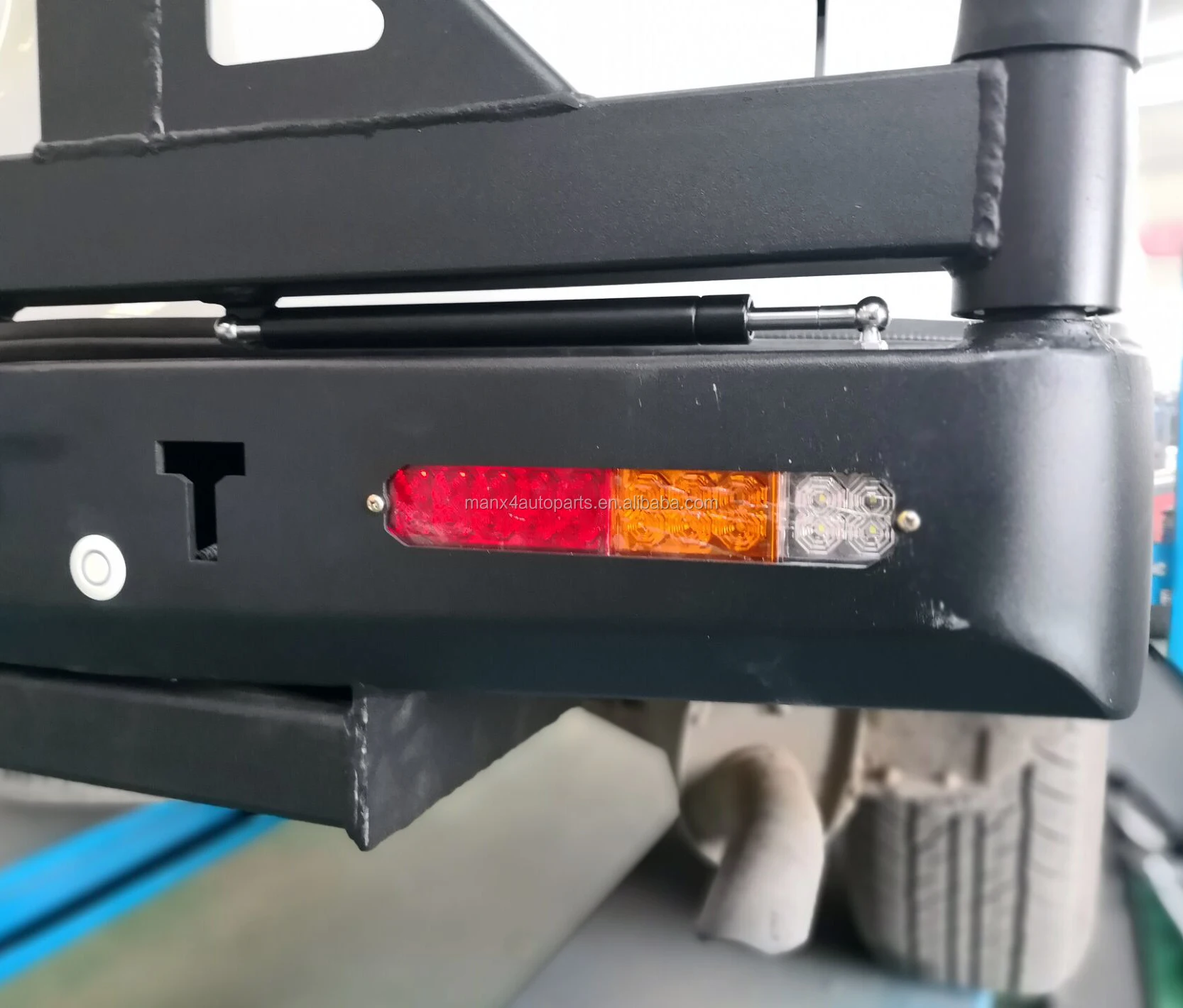 4x4 Toyotas Landcruiser Lc200 Steel Rear Bumper 4x4 Accessories Rear ...