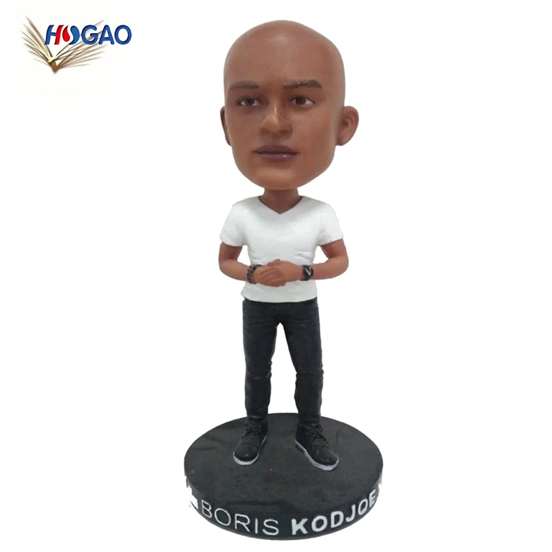 Polyresin Figurine Oem Handmade Cheap Movie Star Bobble Head Moving ...