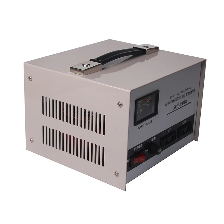 0.5KVA Single Phase AC Automatic Voltage Stabilizer Regulator ...
