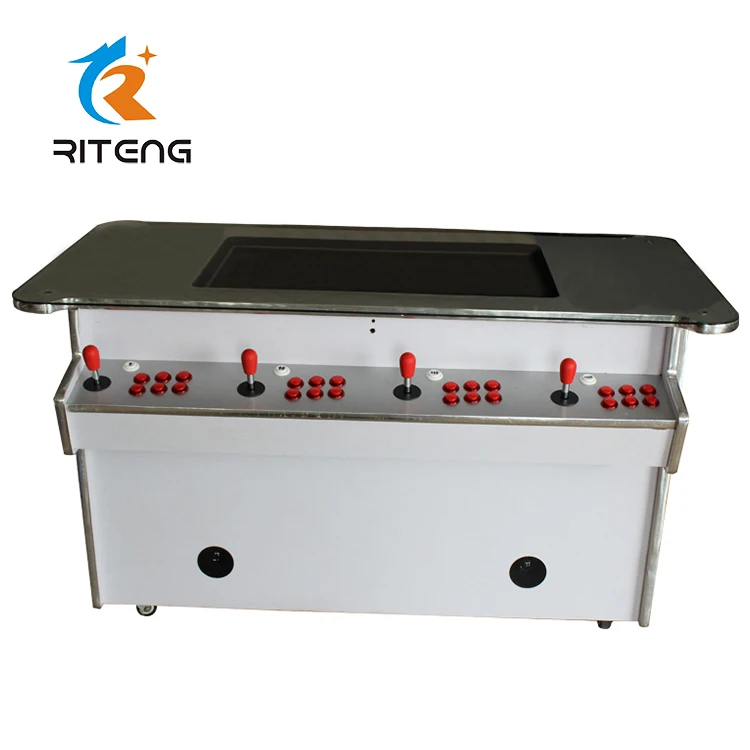 4 Players 1505 Games Galaga Arcade Cocktail Table Video With 32 Inch ...