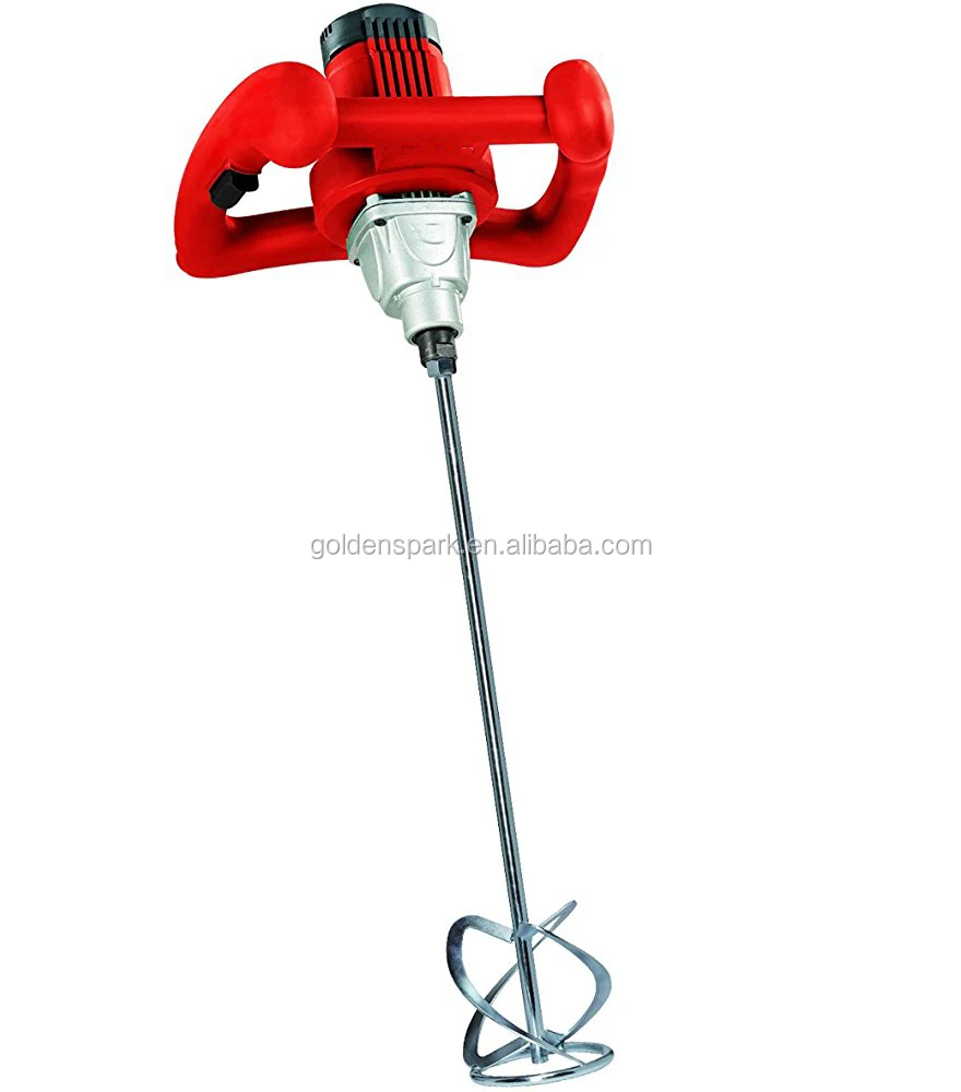 1600W Plastering Plaster Hand Held Stirrer / Industrial Electric Paint ...