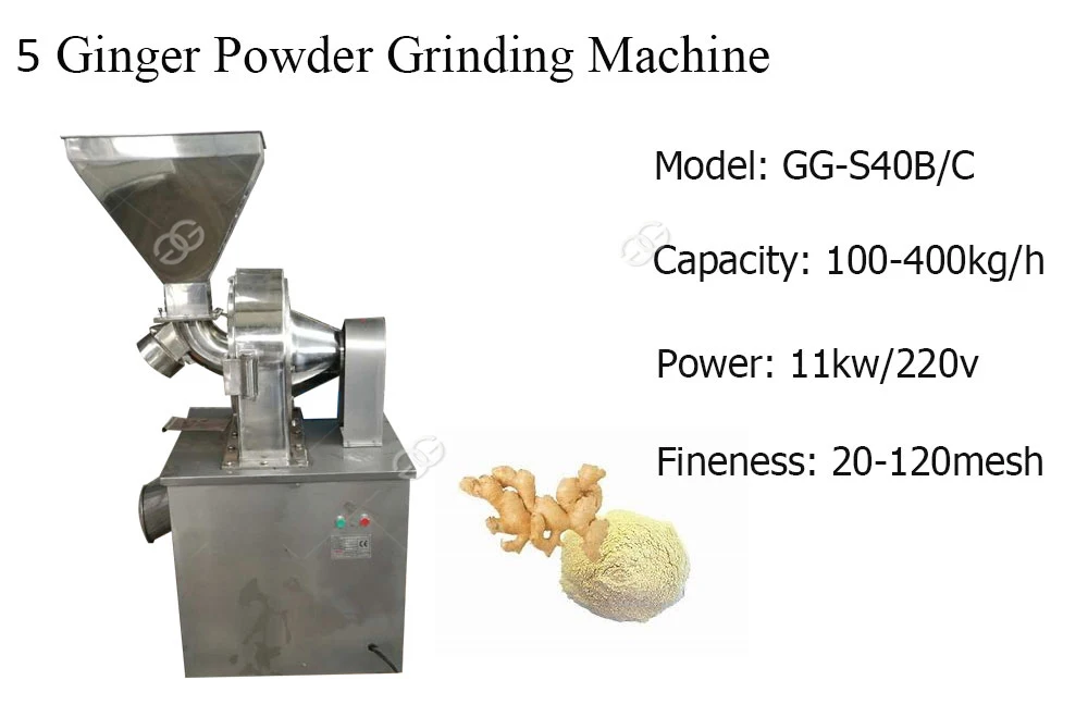Automatic Ginger Powder Grinder Price In India Turmeric Grinding ...