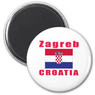 Personalized Custom Metal Souvenir Printed Cities Croatia Country ...