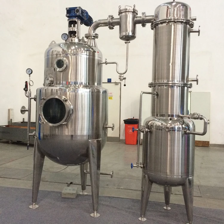 Vacuum Pressure Concentration Tanks for Evaporation Industry Herbal ...
