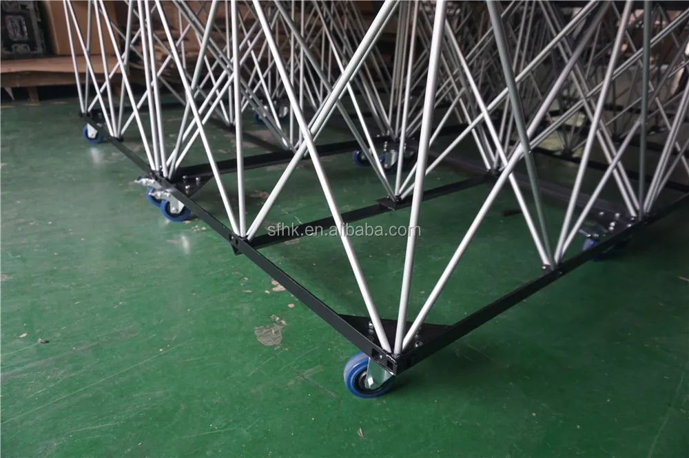 12'x8' Portable Stage System with Wheels - RK Stage