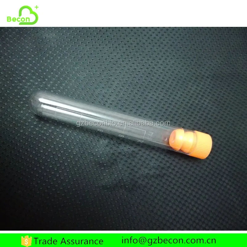 Lab Supplies Pp Plastic Test Tube 15ml With Flange Plug Cap - Buy Test ...